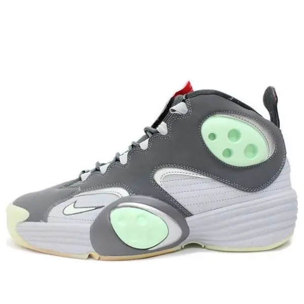 Nike Flight One Nrg 'galaxy' High Top Sneakers - Dark Gray/wolf Gray