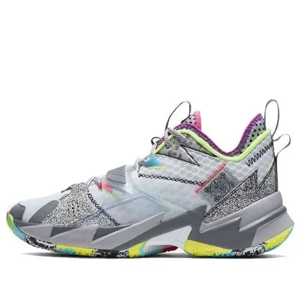 JORDAN Air Why Not Zer0.3 Pf "noise - White/grey