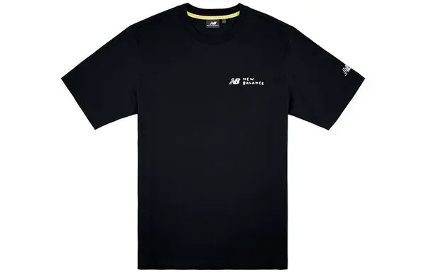 NEW BALANCE X Zero Per Zero Crossover Limited Cartoon Character Short Sleeve - Black