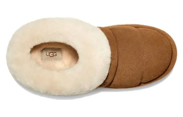 UGG Tazzlita Suede Platform Slippers
