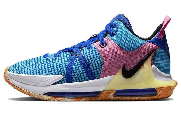 Nike Lebron Witness Athletic Sneakers - Hyper Royal/blue Lightning/white