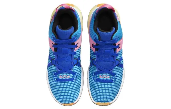 Nike Lebron Witness Athletic Sneakers - Hyper Royal/blue Lightning/white