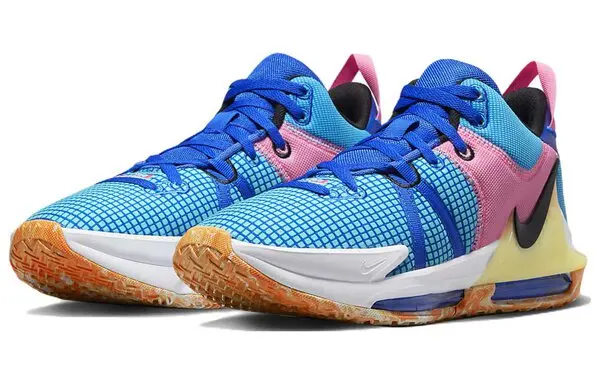 Nike Lebron Witness Athletic Sneakers - Hyper Royal/blue Lightning/white