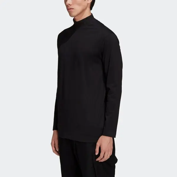 Adidas Y-3 Long Sleeve Stand Collar Top
