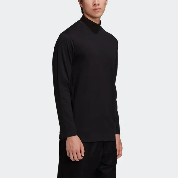 Adidas Y-3 Long Sleeve Stand Collar Top