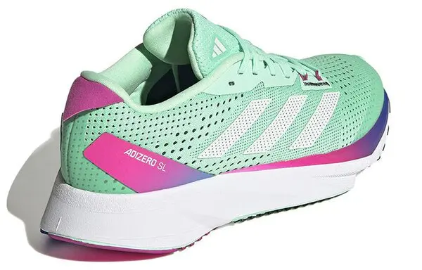 Adidas Adizero Sl Athletic Sneakers - Green/blue
