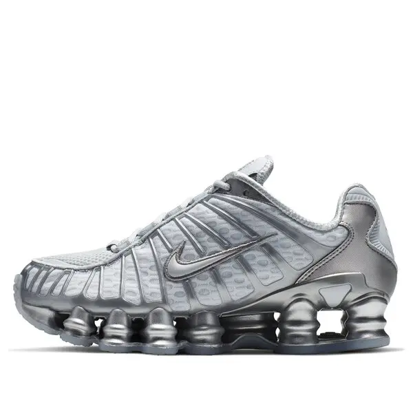 Nike Shox Tl "chrome" Sneakers - Silver
