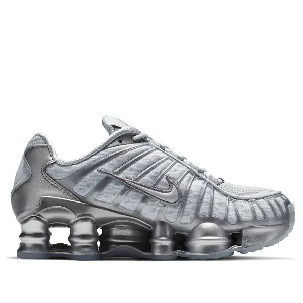Nike Shox Tl "chrome" Sneakers - Silver
