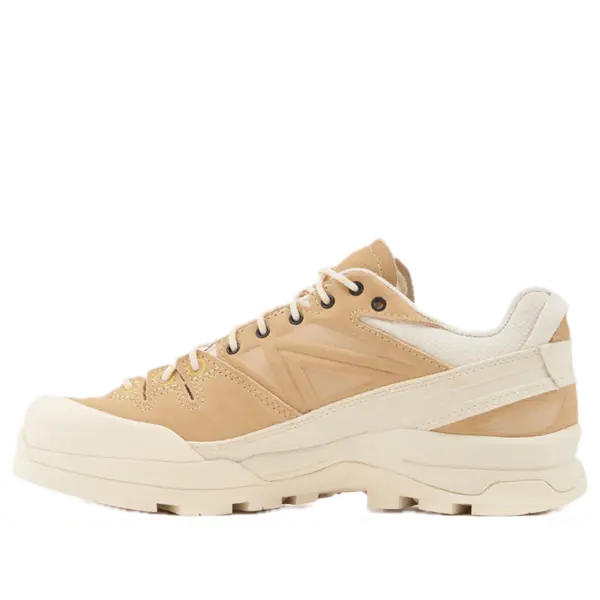 SALOMON X-alp Leather Sneakers - Vanila/almbuf