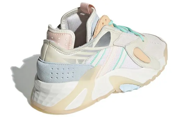 Adidas Streetball Athletic Sneakers - Grey/white/yellow
