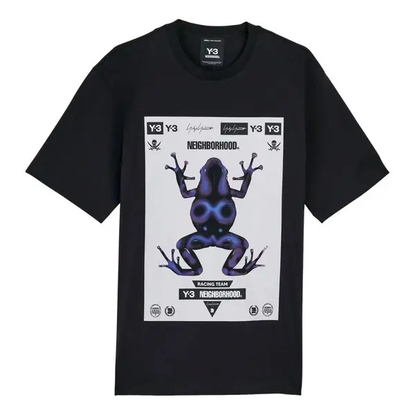 Adidas Y-3 Nbhd Graphic T-shirt - Black