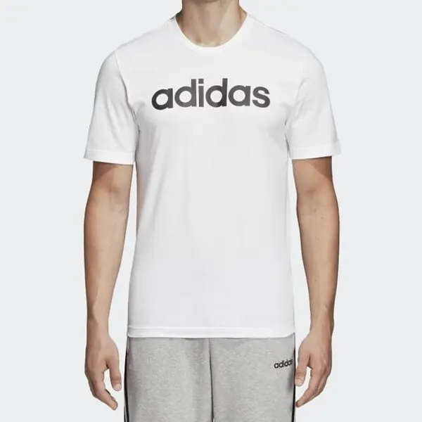 Adidas Letter Logo Applique Sports Short-sleeve Tee