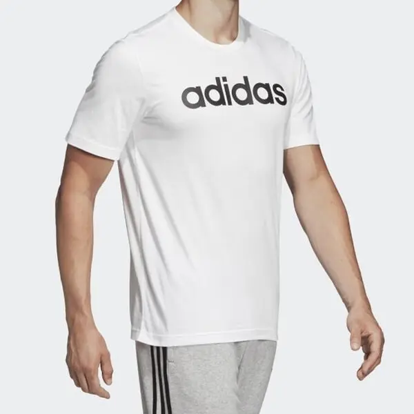 Adidas Letter Logo Applique Sports Short-sleeve Tee