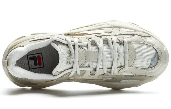FILA 3m" Athletic Sneakers - White/beige