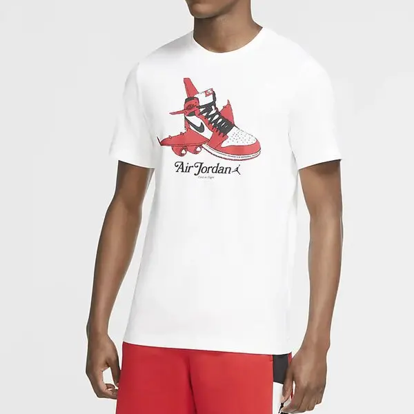 JORDAN Graphic Print Short Sleeve Tee