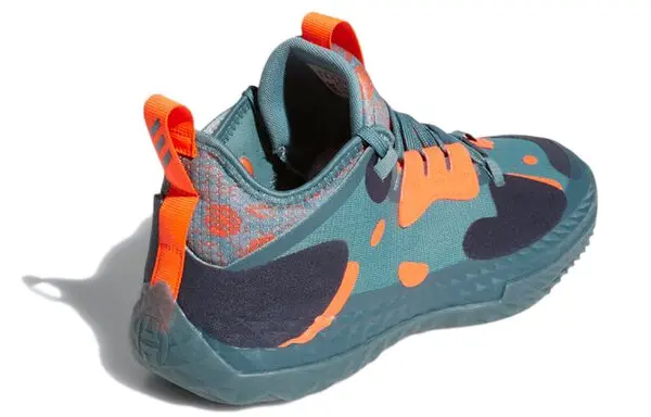 Adidas Harden Volume 5 Futurenatural "floral Hazy Emerald - Blue/orange