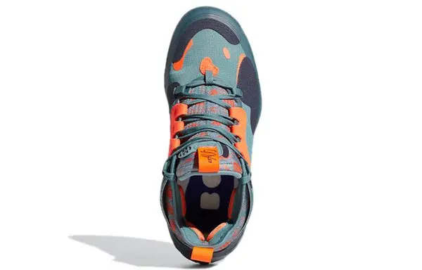 Adidas Harden Volume 5 Futurenatural "floral Hazy Emerald - Blue/orange