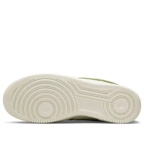 Nike Force 1 Low Casual Sneakers - Cream/green