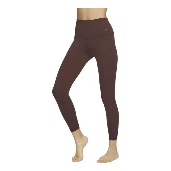 Nike Zenvy Gentle-support High-waisted Leggings - Earth