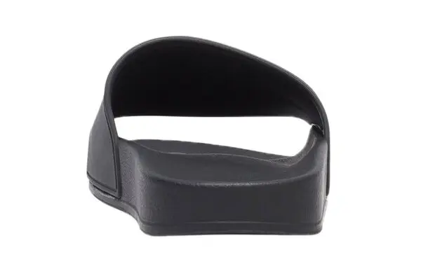 Balenciaga Rubber Pool Slides - Black/white