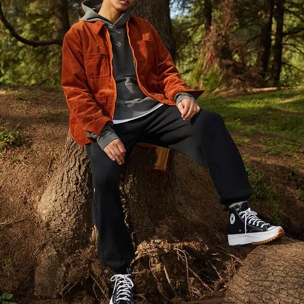 CONVERSE Corduroy Zip-up Jacket