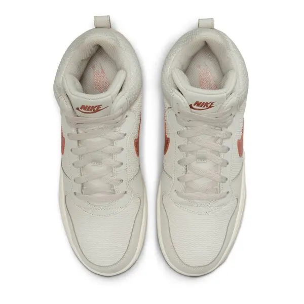 Nike Court Borough Mid Premium High Top Sneakers - Creamwhite/gold