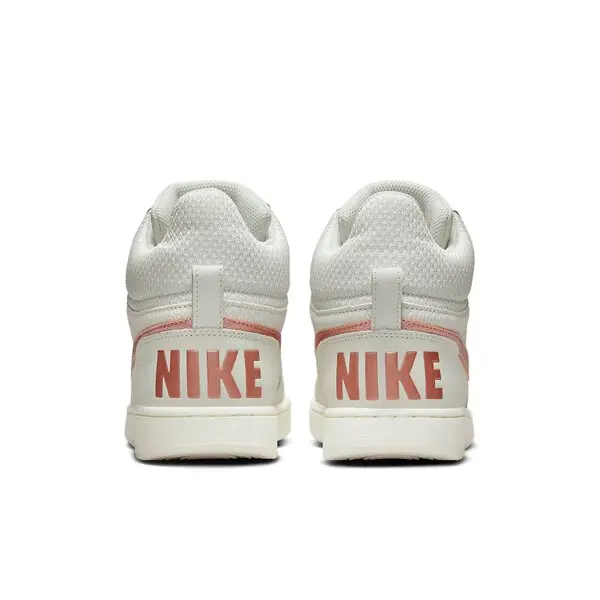 Nike Court Borough Mid Premium High Top Sneakers - Creamwhite/gold