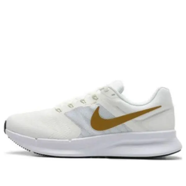Nike Run Swift 3 Sneakers - White/gold