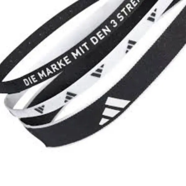 Adidas Multiple Width Training Headbands 3 Per Pack 'black White