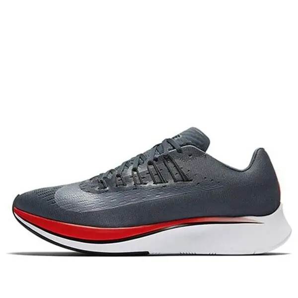 Nike Zoom Fly Og Athletic Sneakers - Grey/orange