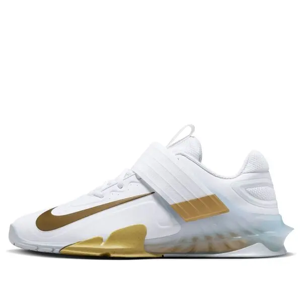 Nike Savaleos Athletic Sneakers - White/gold