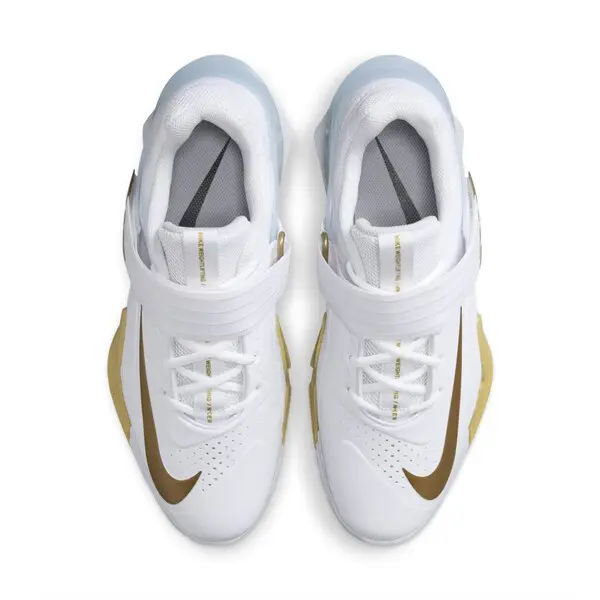 Nike Savaleos Athletic Sneakers - White/gold