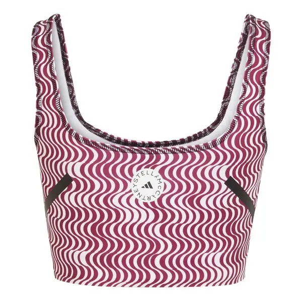 Adidas By Stella Mccartney Truepurpose Printed Crop Top