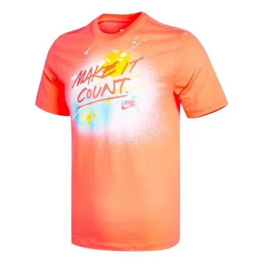 Nike Short Sleeve Tee - Orange