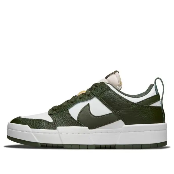 Nike Dunk Low Disrupt Sneakers - White/green
