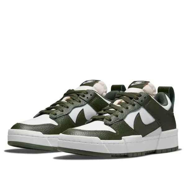 Nike Dunk Low Disrupt Sneakers - White/green