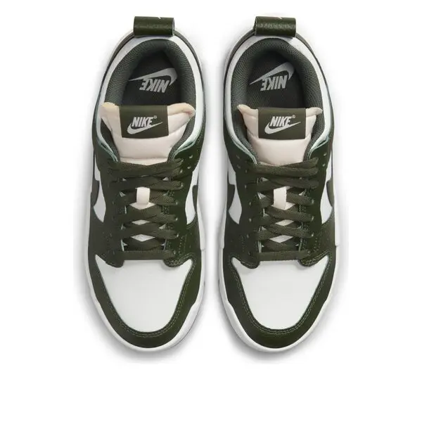 Nike Dunk Low Disrupt Sneakers - White/green