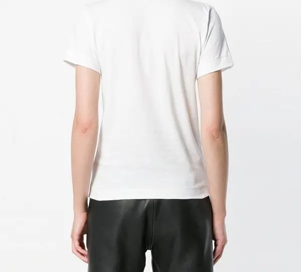 Play Comme Des Garcon Camouflage Heart Short Sleeve Tee