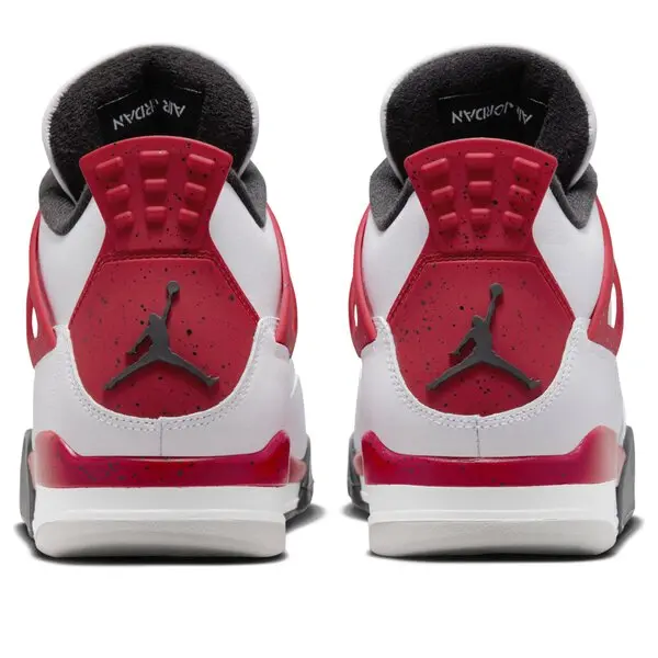 JORDAN Air Retro "red Cement" Sneakers - White/fire Red/black
