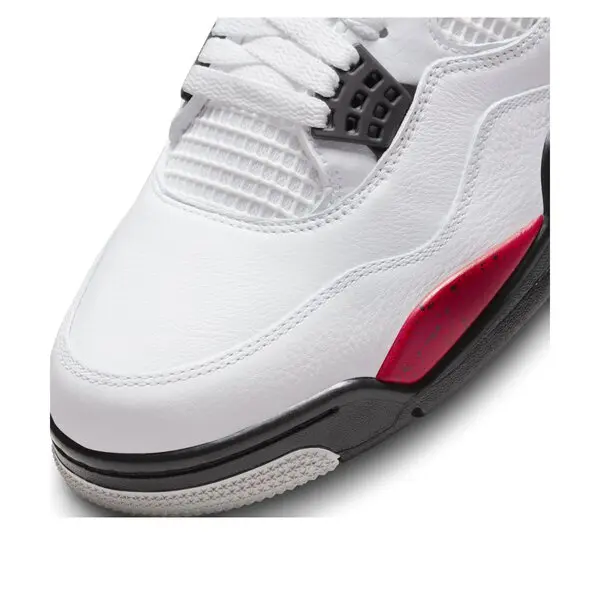 JORDAN Air Retro "red Cement" Sneakers - White/fire Red/black