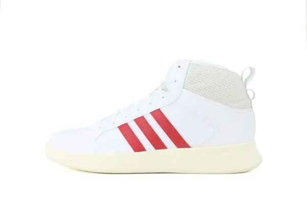 Adidas Court80s Mid Skate Sneakers - Whiteredgray