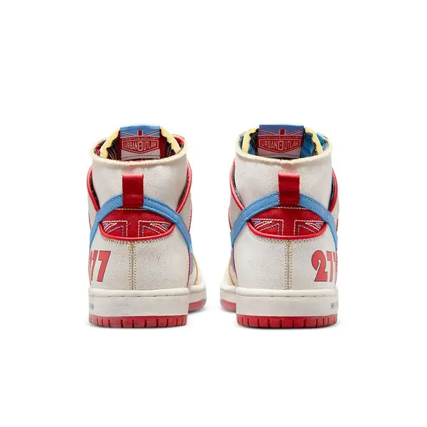 Nike X Ishod Wair X Magnus Walker "urban Outlaw" Dunk High Pro - White