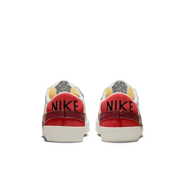 Nike Blazer Low '77 Jumbo Sneakers - White/red