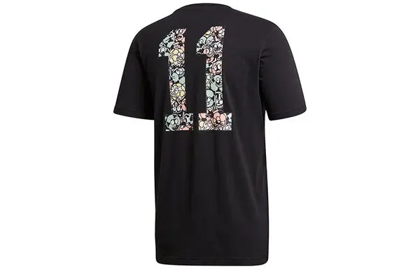 Adidas Lil Stripe Nmbr Soccer/football T-shirt - Black