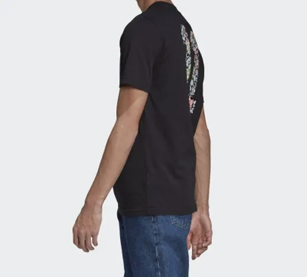Adidas Lil Stripe Nmbr Soccer/football T-shirt - Black