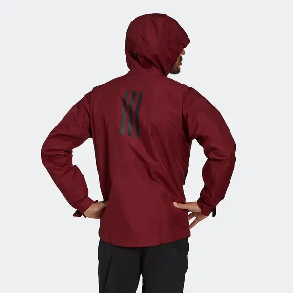Adidas Paclite Jacket With Logo Detailing
