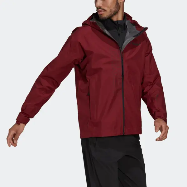 Adidas Paclite Jacket With Logo Detailing