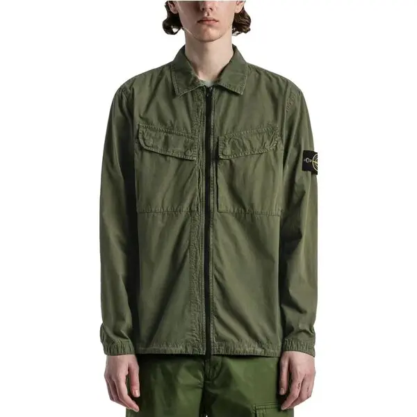 Stone Island Zip-up Overshirt