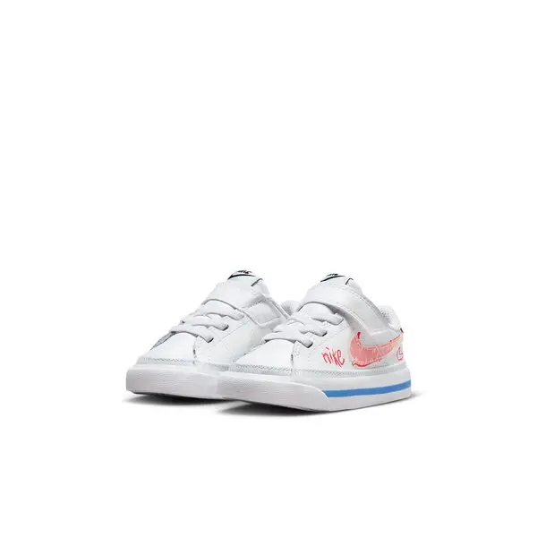 Nike Court Legacy Sneakers - White/red/blue