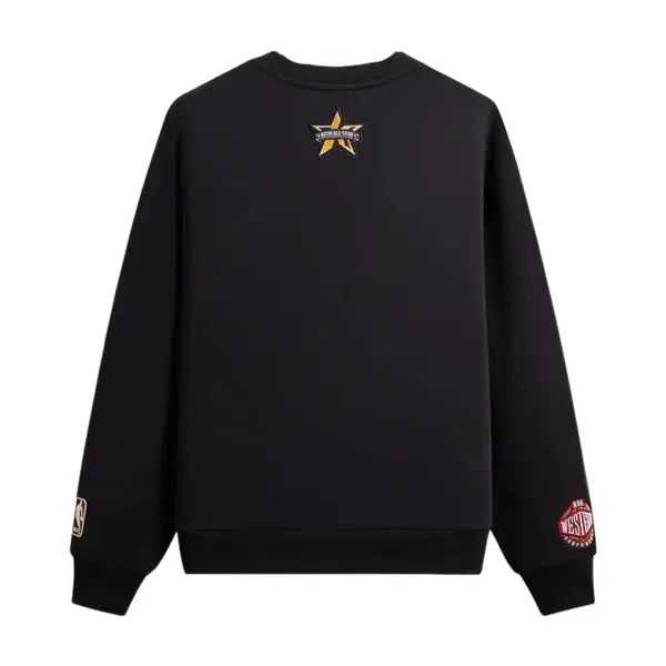 Kith For Nba All-star Los Angeles Lakers Nelson Crewneck - Black